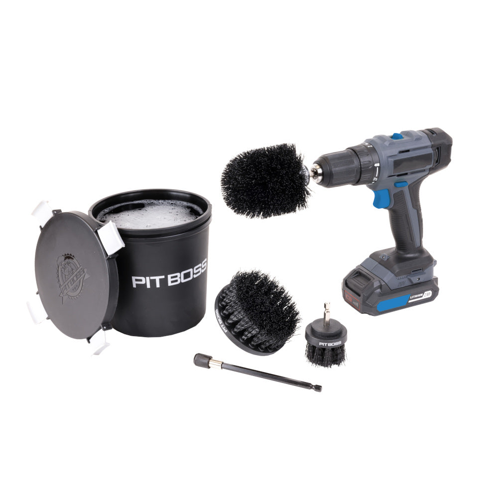 Pit Boss Drill Attachment Grill Cleaning Kit - Bell – Bell of Northampton