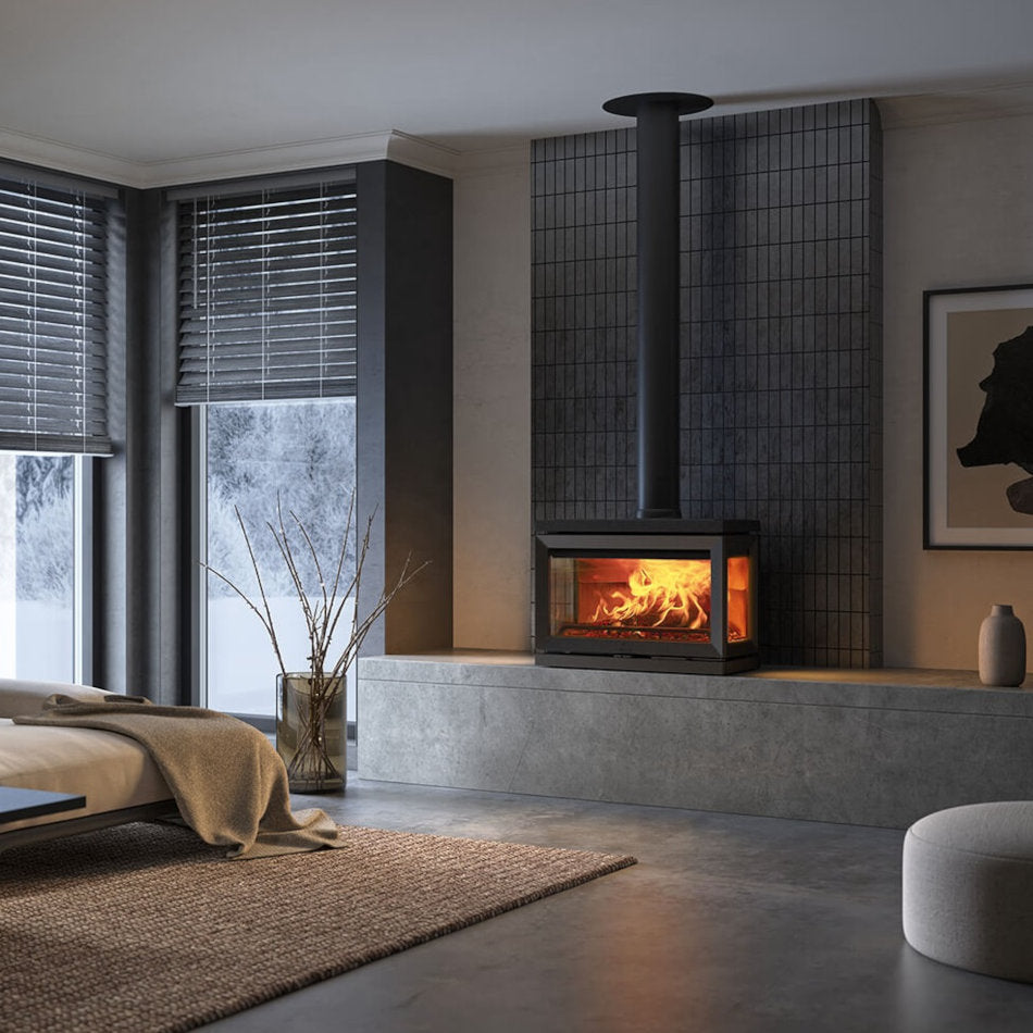 Jotul F620 LB Black Wood Burning Stove - Bell – Bell of Northampton