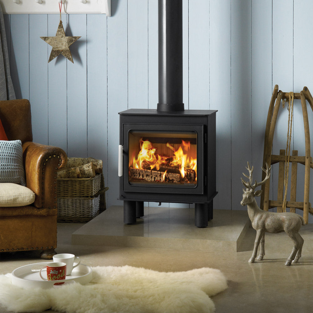 Nordpeis Bergen Wood Burning Stove - EcoDesign Ready - Bell – Bell of ...
