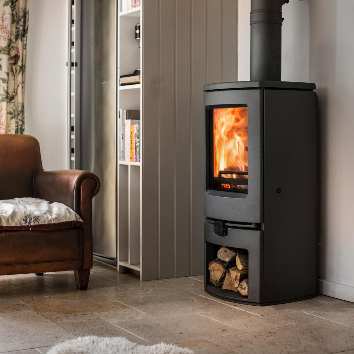 Charnwood Arc 7 Eco Multi Fuel Wood Burning Stove - 7kW - DEFRA ...