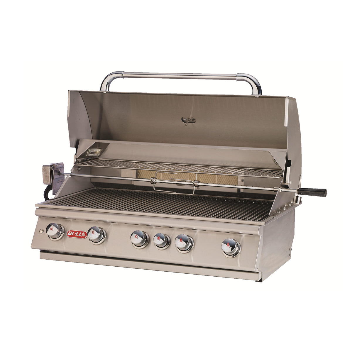 Bull BBQ Component Brahma Built-in 6 Burner Gas BBQ Grill - Stainless ...