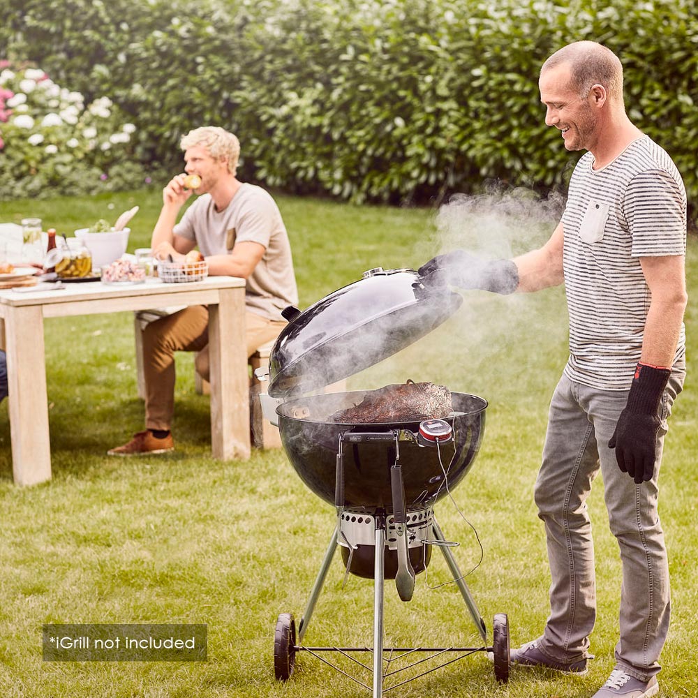 Weber Master Touch Premium GBS E-5770 57cm Charcoal BBQ - Free Weber ...